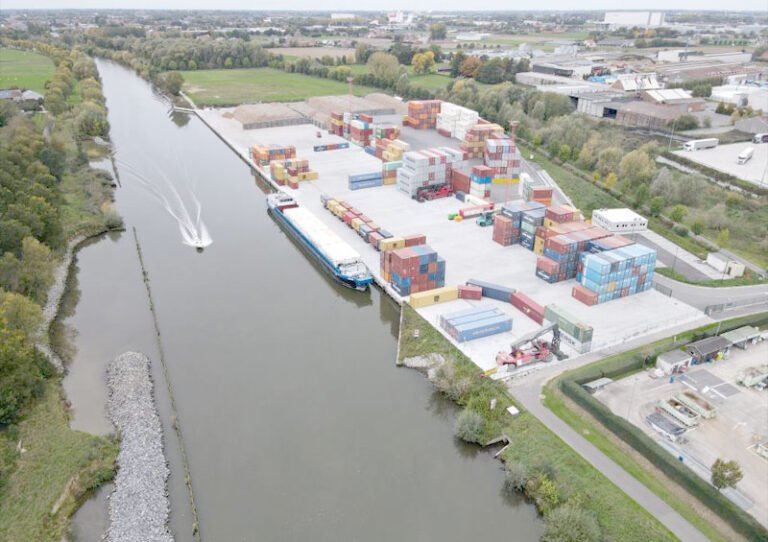 Picanol Reduces CO2 Emissions With Modal Shift To Barge Transportation ...