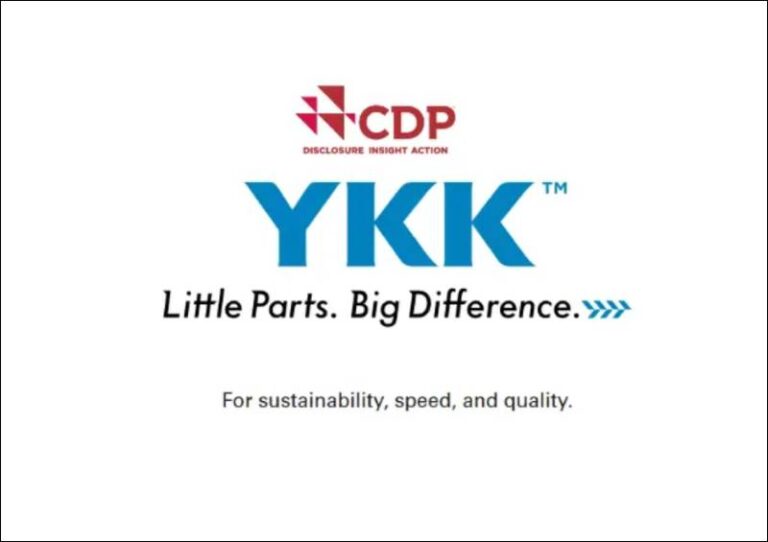 YKK Achieves Highest ‘A List’ Rating In 2023 CDP Survey - Textile Insights