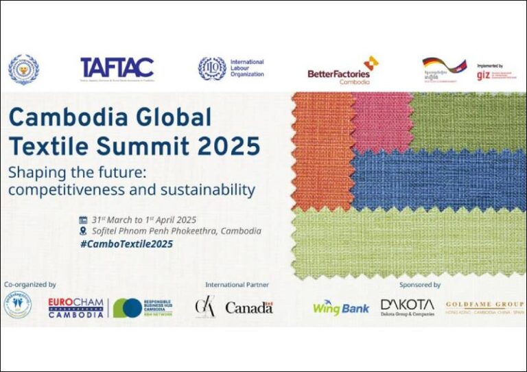 Cambodia To Host Global Textile Summit 2025 In Phnom Penh - Textile ...